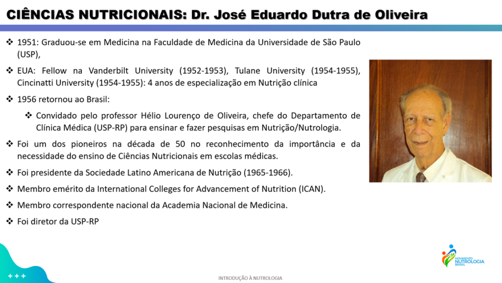 A história da Nutrologia